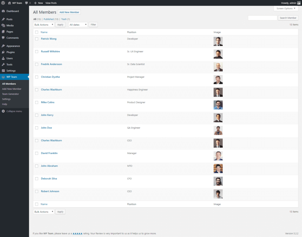 How to Create Team Members Page in Your WordPress Site