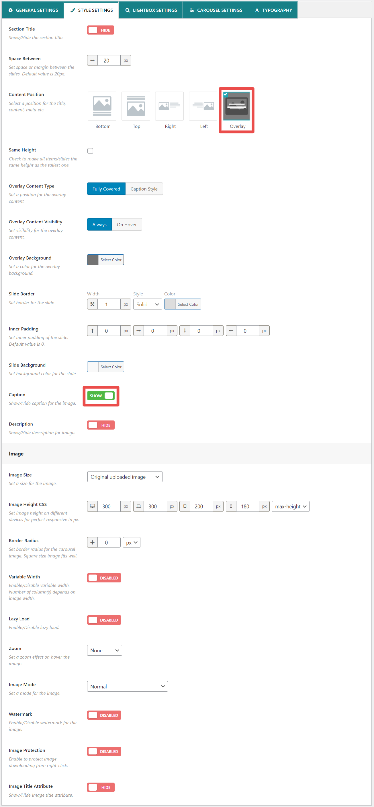 How to Create a WordPress Slider With Text Over Image - ShapedPlugin