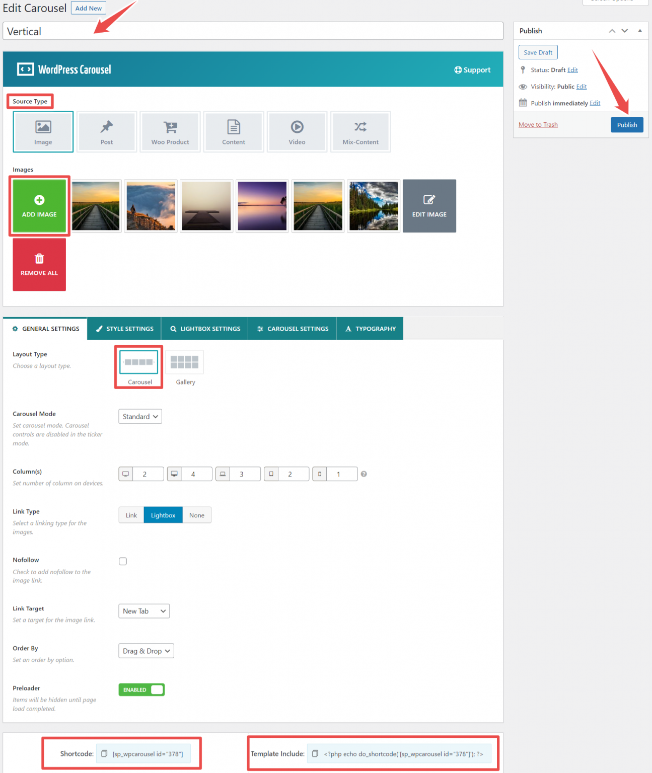 How to Create a Multiple Rows Carousel in WordPress - ShapedPlugin