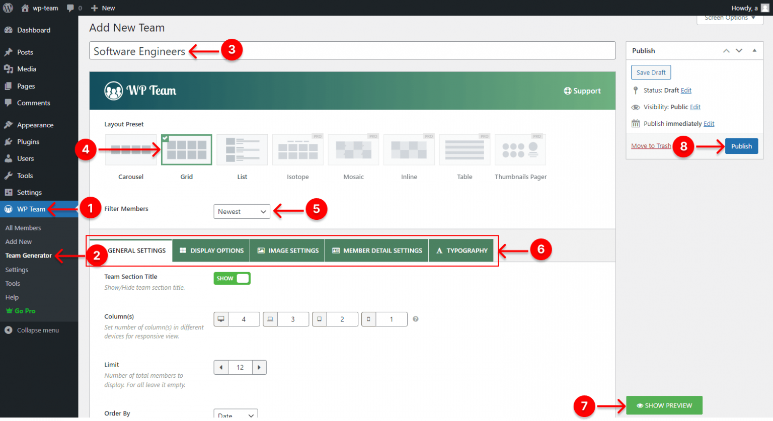 How to Add a Meet the Team Page in WordPress to Increase Trust