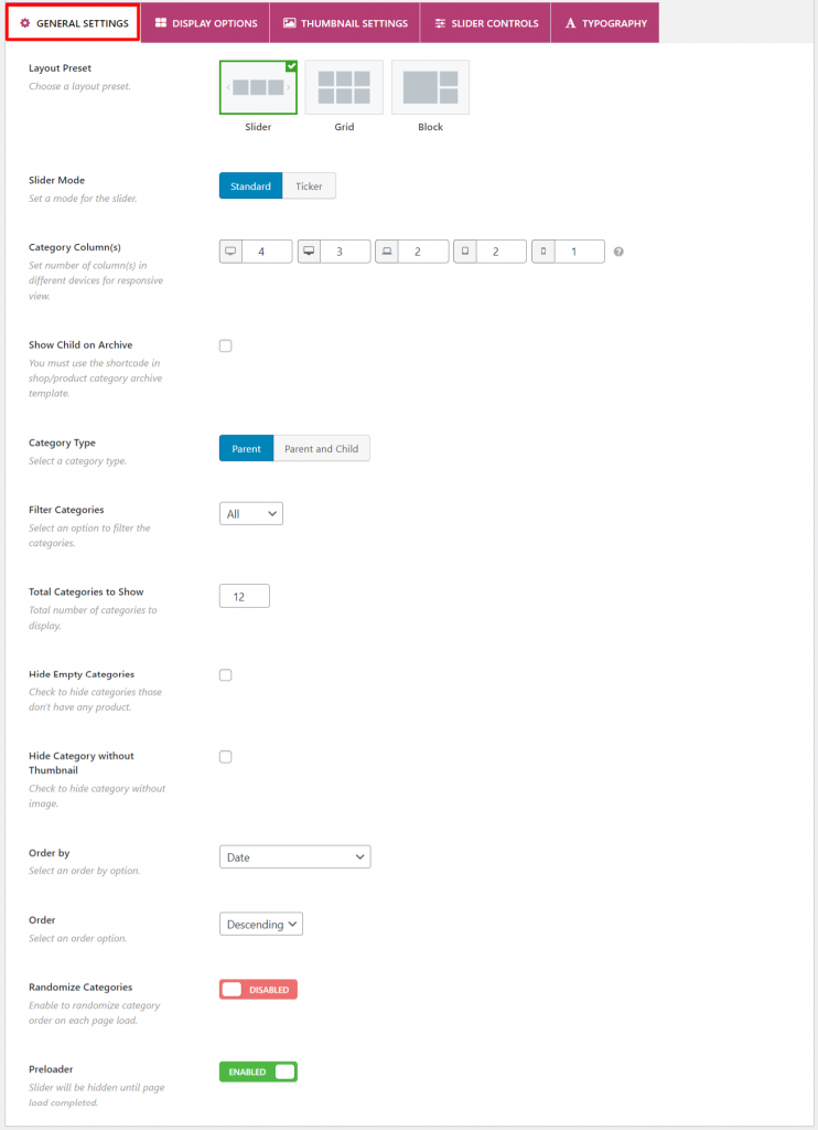 How to add product category slider to WooCommerce store - ShapedPlugin